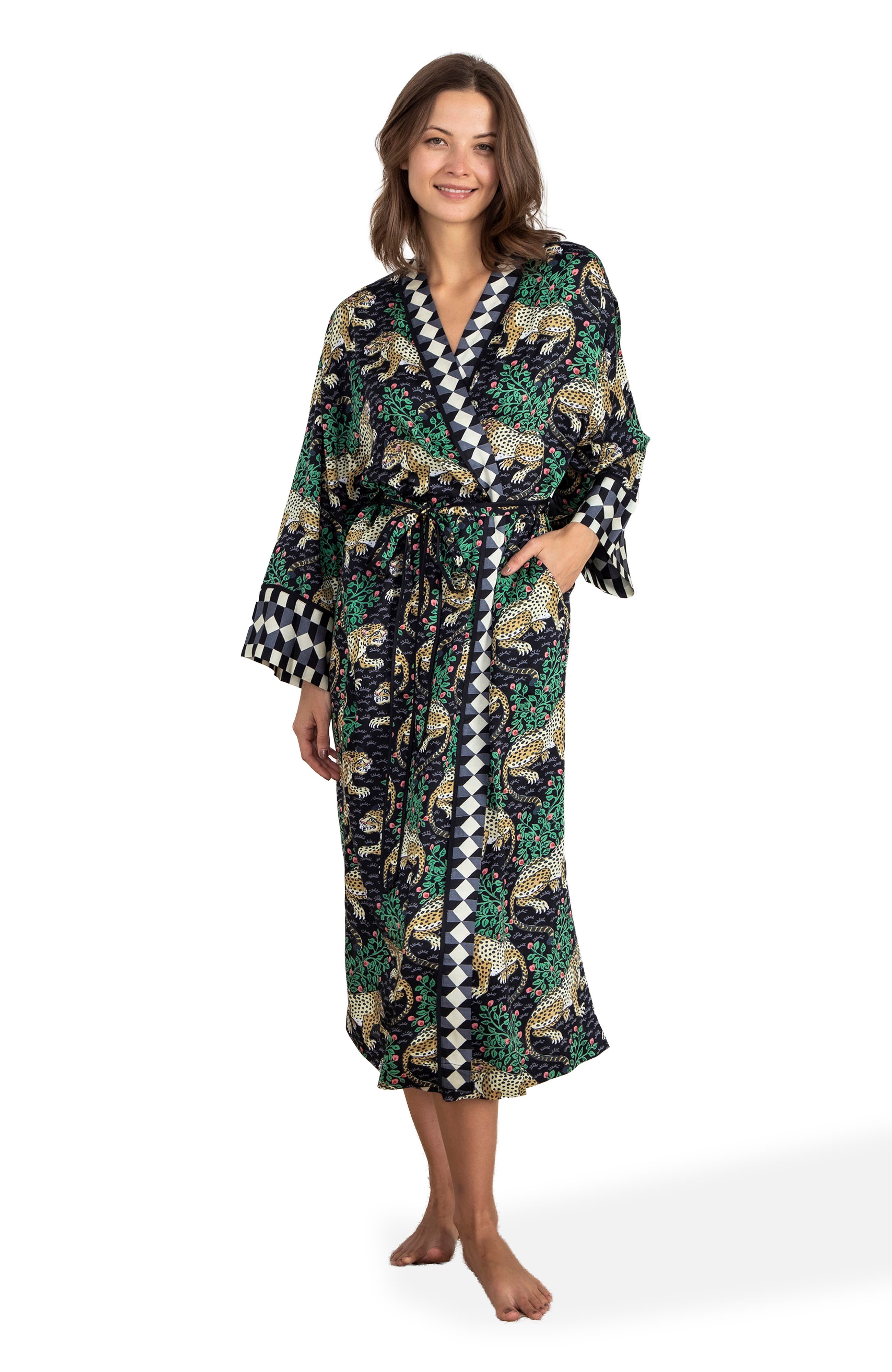 Printfresh Eco Satin Robe | Nordstrom