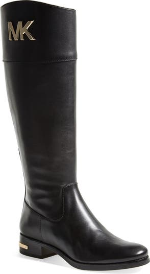 MICHAEL Michael Kors 'Hayley' Leather Boot (Women) | Nordstromrack
