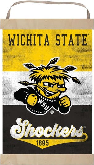 JARDINE Wichita State Shockers 12'' x 20'' Retro Logo Banner Sign ...