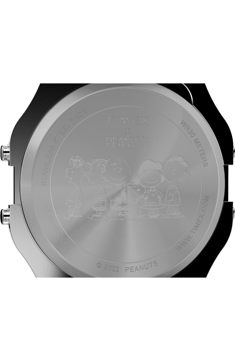 Timex® T80 x Peanuts® Pride Digital Bracelet Watch, 34mm | Nordstrom