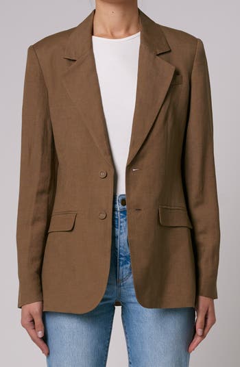 Rolla’s Kail Oversize Linen Blend Blazer | Nordstromrack