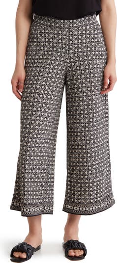 MAX STUDIO Pull-On Crop Wide Leg Pants | Nordstromrack