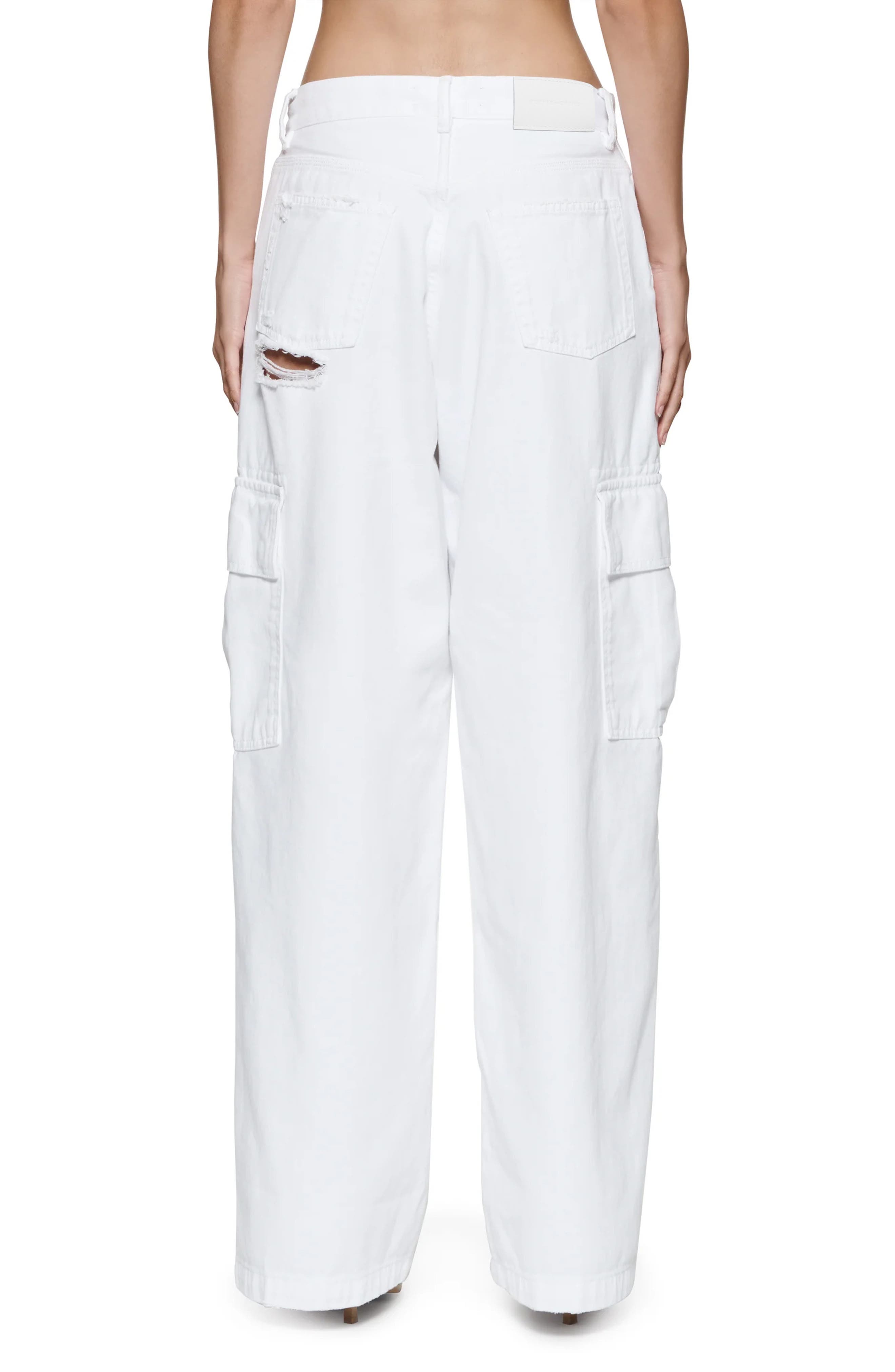 PURPLE BRAND Baggy Wide Leg Cargo Jeans | Nordstromrack