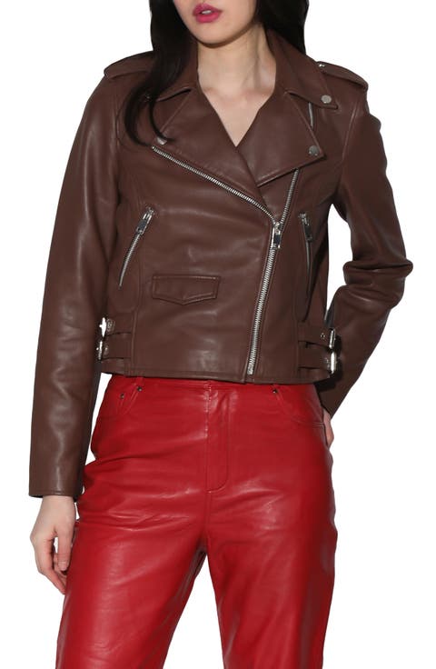 Women's Brown Cropped Jackets | Nordstrom Rack