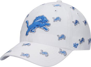 '47 Women's '47 White Detroit Lions Confetti Clean Up Adjustable Hat ...