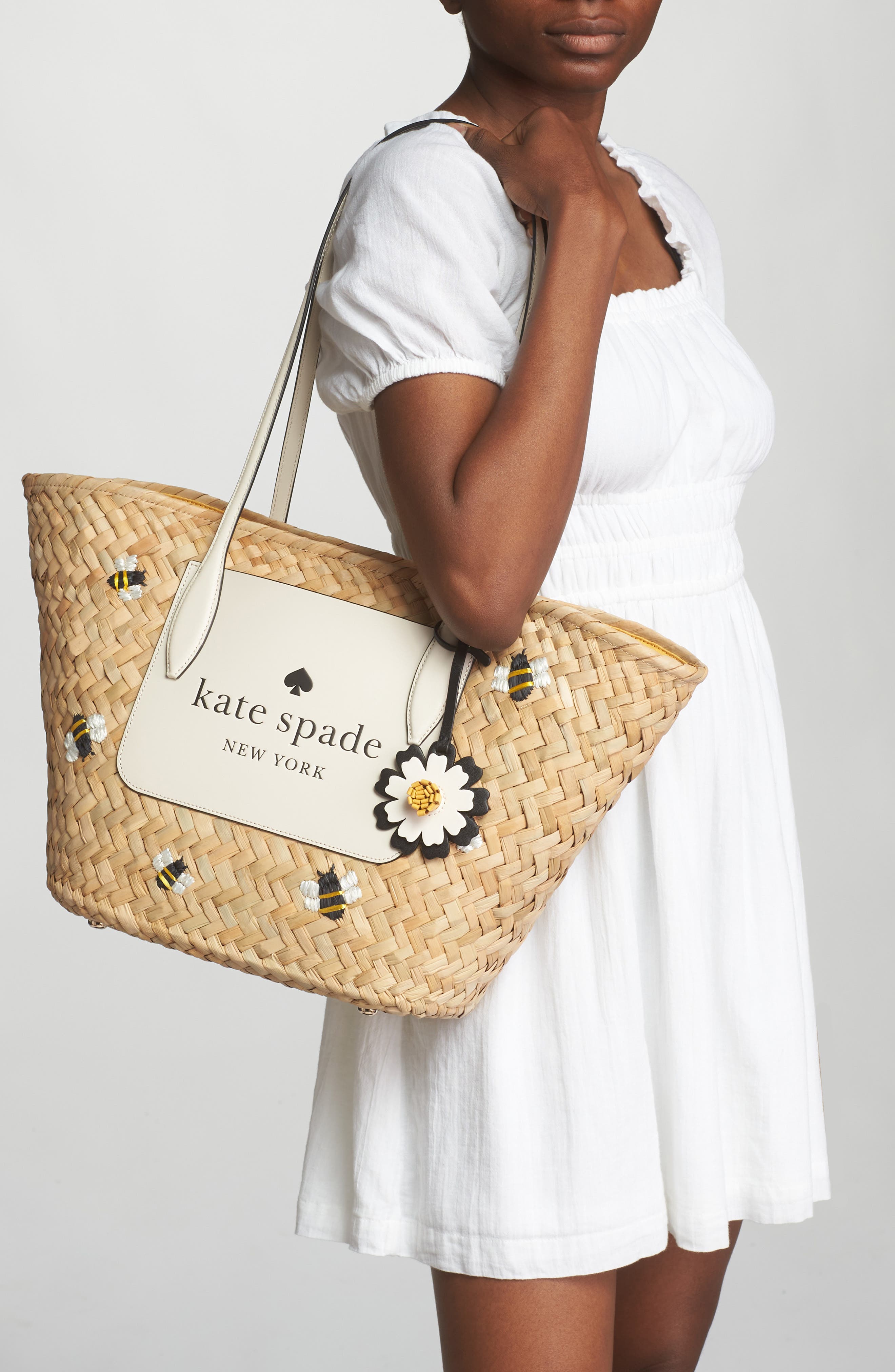 Kate Spade New York straw tote bag | Nordstromrack