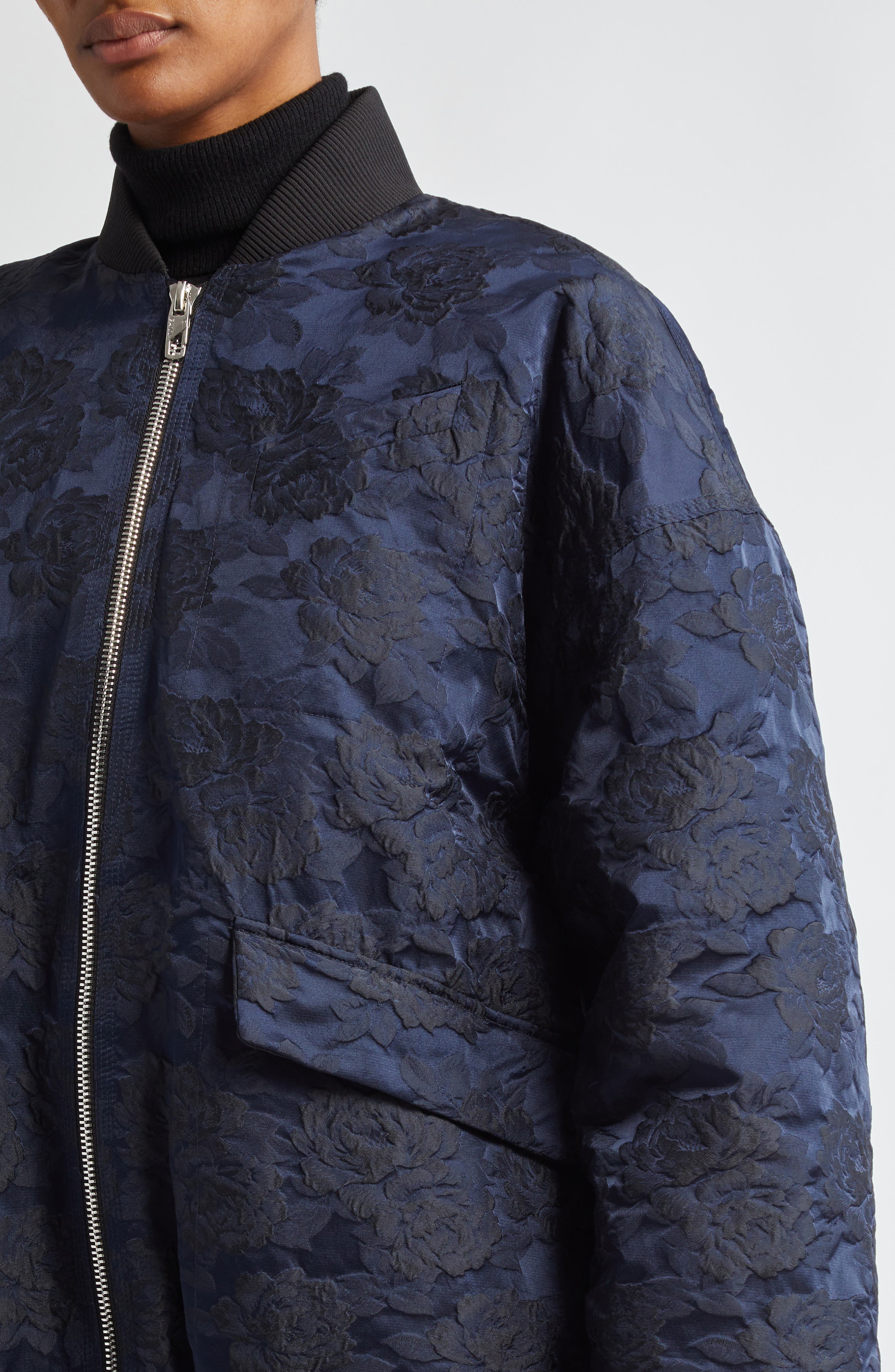 Ganni Botanic Jacquard Jacket | Nordstromrack