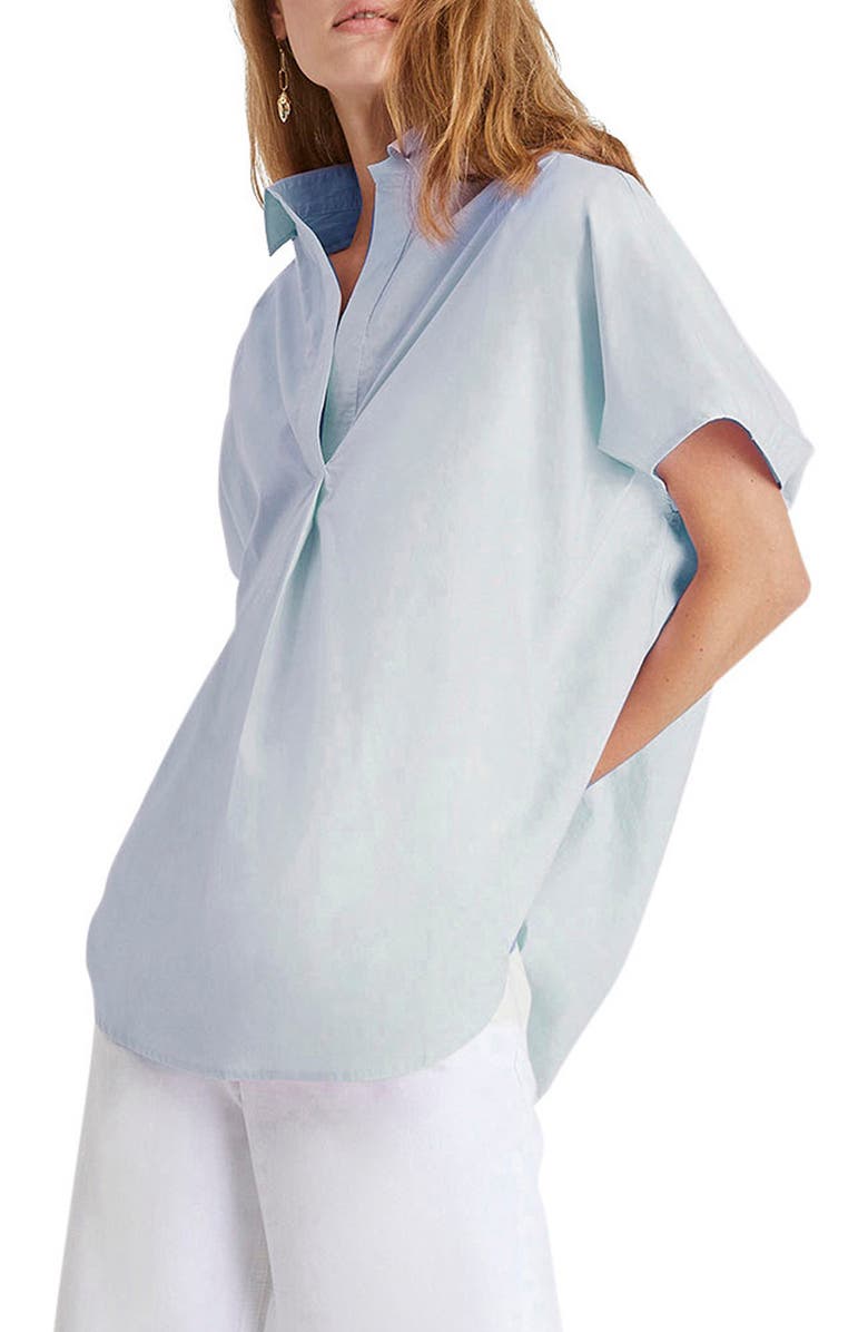 French Connection Rhodes Boxy Collared Blouse | Nordstromrack