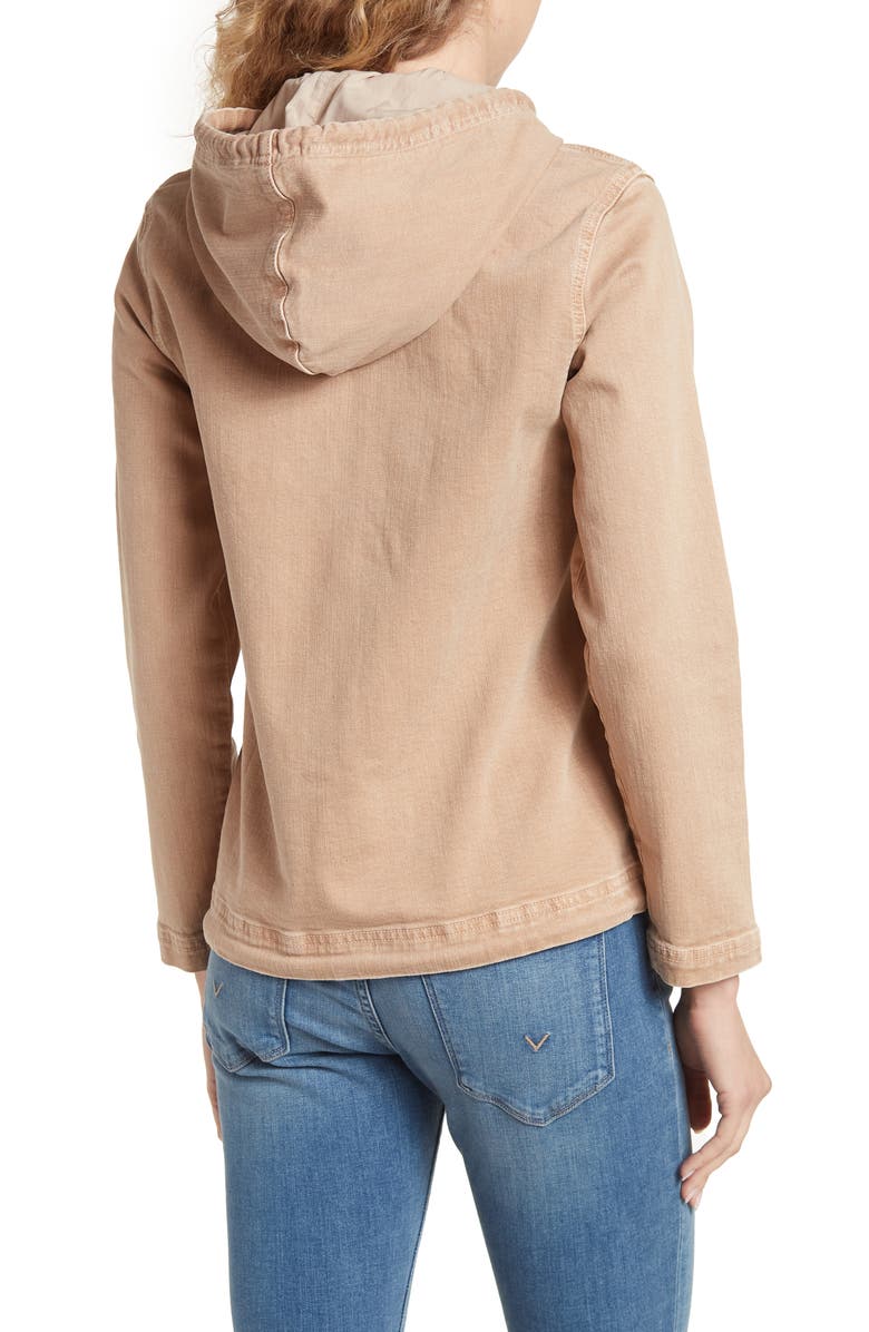 MOTHER The Double Draw Hooded Denim Jacket | Nordstromrack