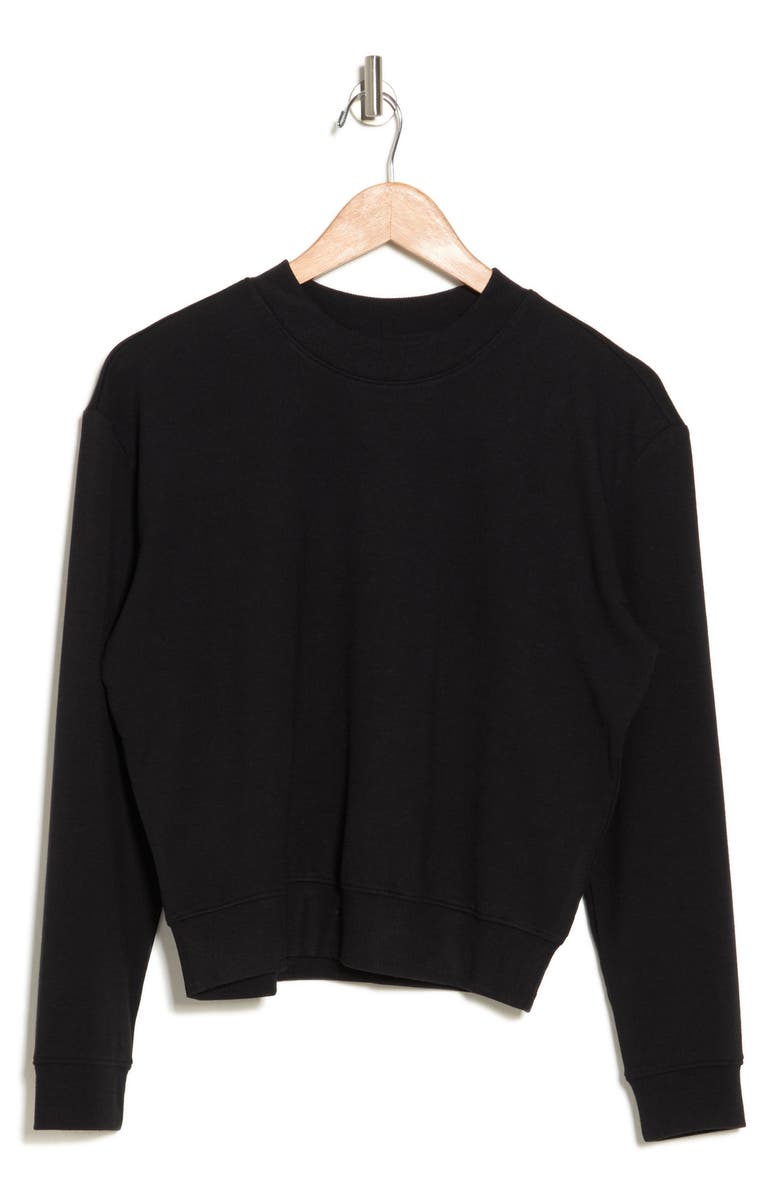 90 DEGREE BY REFLEX Missy Terry Brushed Long Sleeve | Nordstromrack