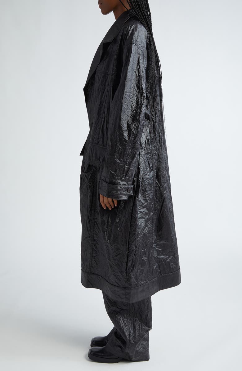 Eckhaus Latta Oversize Coated Nylon Trench Coat | Nordstromrack