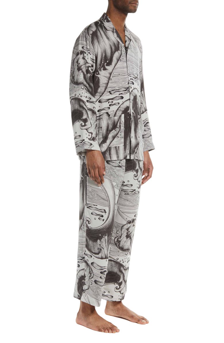 Open Edit Men's Relaxed Satin Pajamas | Nordstromrack