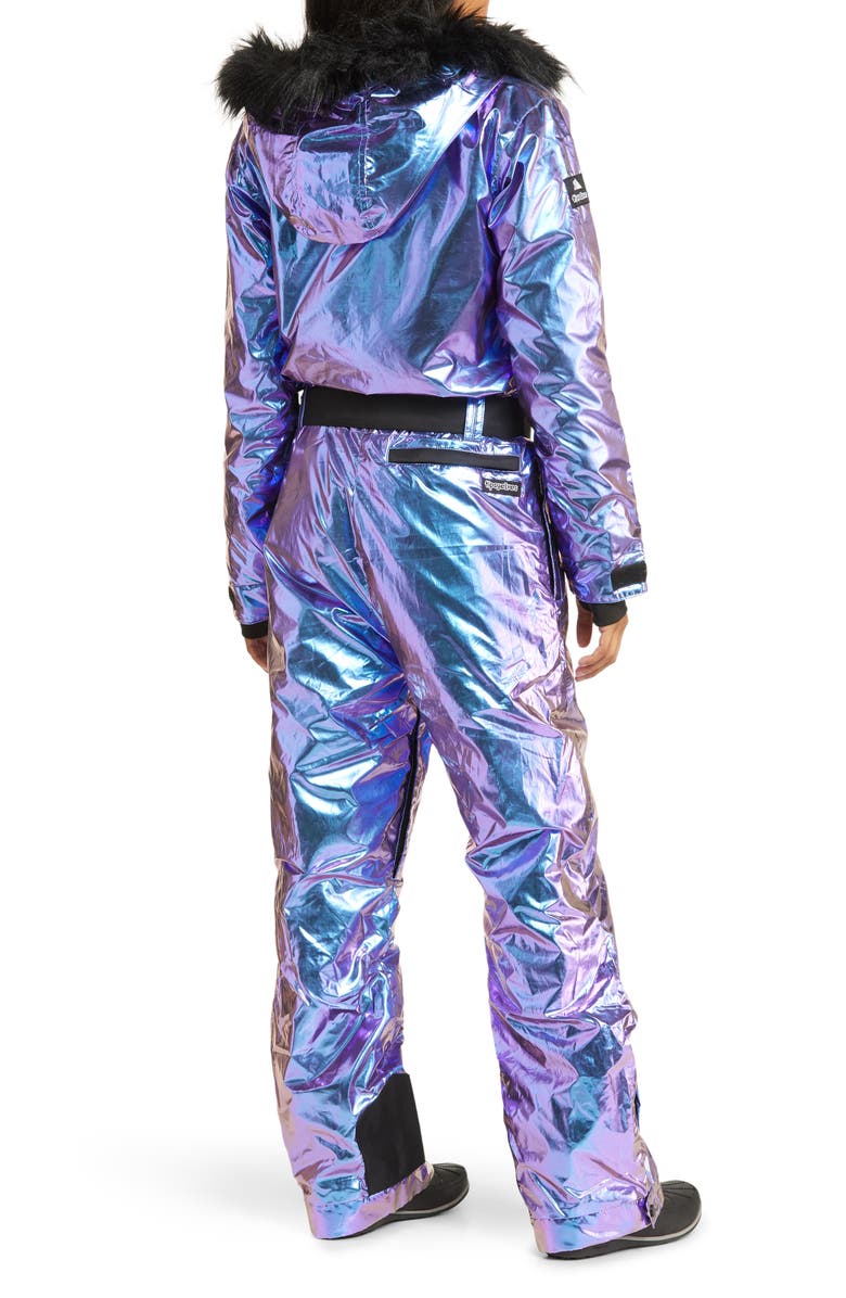 TIPSY ELVES Waterproof Hooded Snowsuit with Faux Fur Trim | Nordstrom