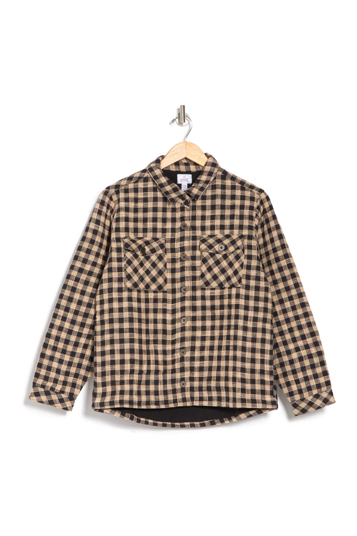 SISSTREVOLUTION Checkin Along Plaid Print Jacket | Nordstromrack