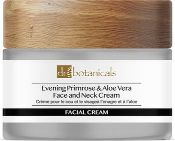 DR BOTANICALS Evening Primrose & Aloe Vera Face & Neck Cream ...