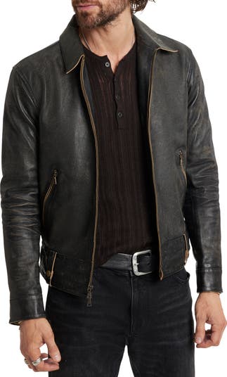 John Varvatos Sorcha Heritage Leather Jacket | Nordstrom