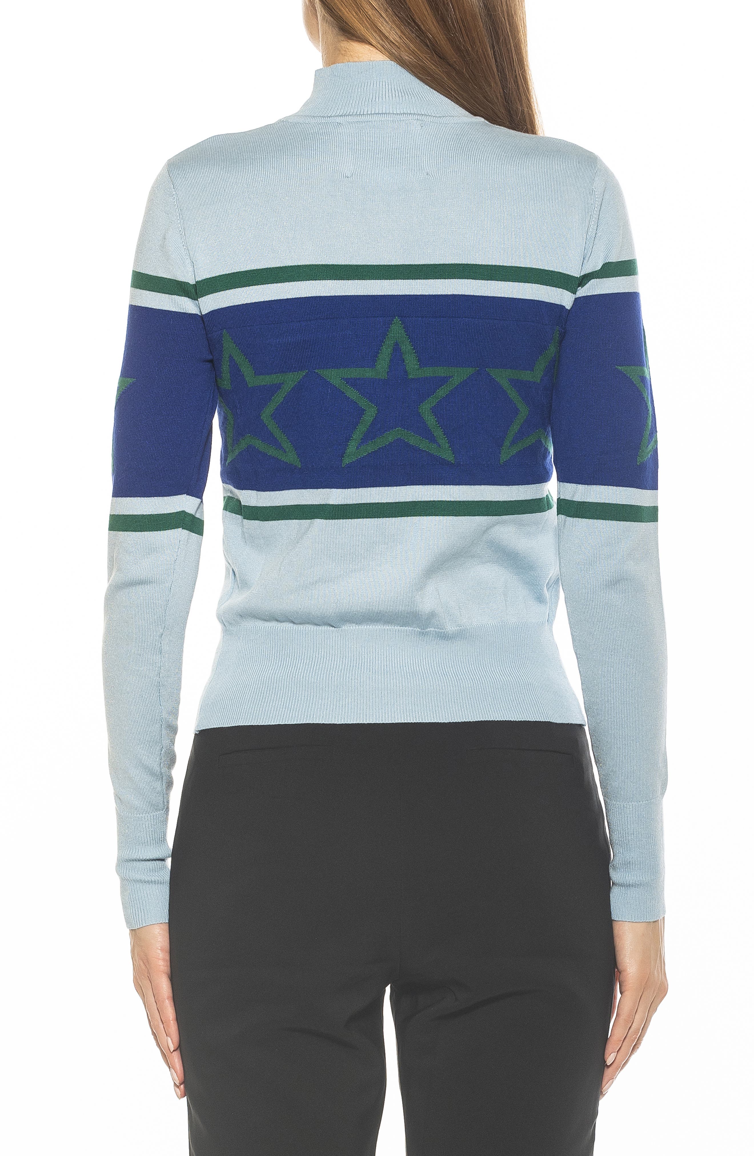 Alexia Admor Lisa Star Mock Neck Sweater | Nordstromrack