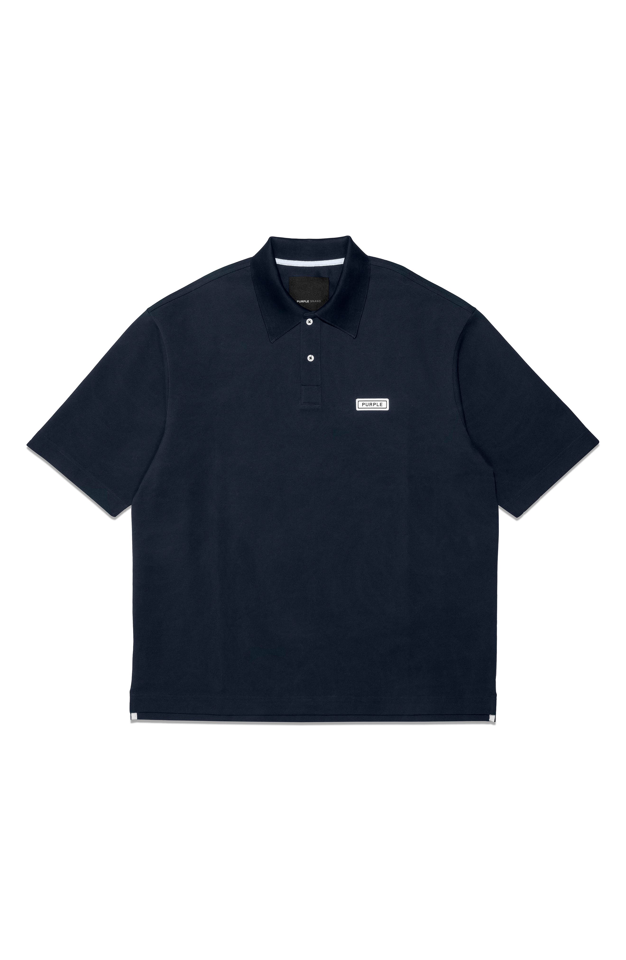PURPLE BRAND Oversize Cotton Piqué Polo | Nordstromrack