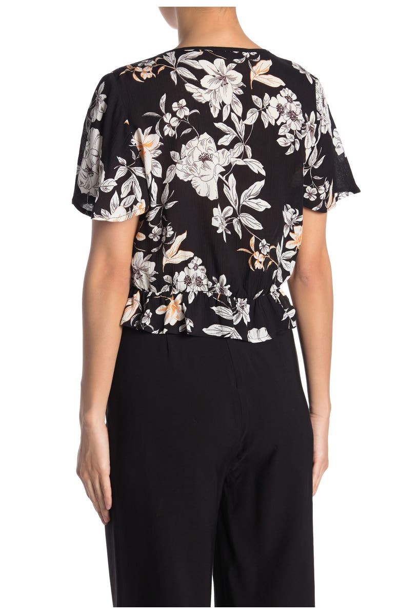 SUGARLIPS Starlett Floral Crop Top | Nordstromrack