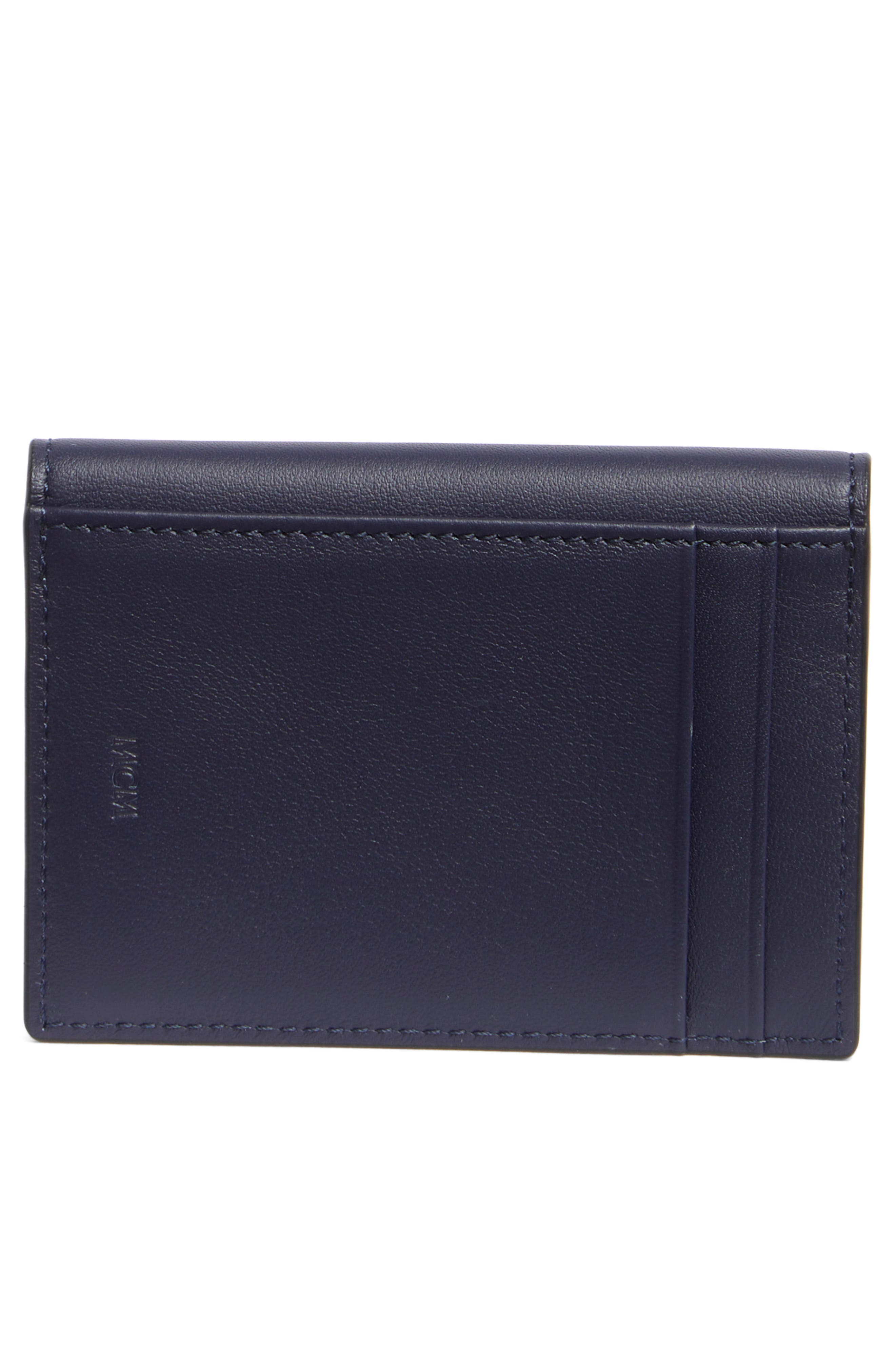 MCM Aren Leather Card Case | Nordstromrack