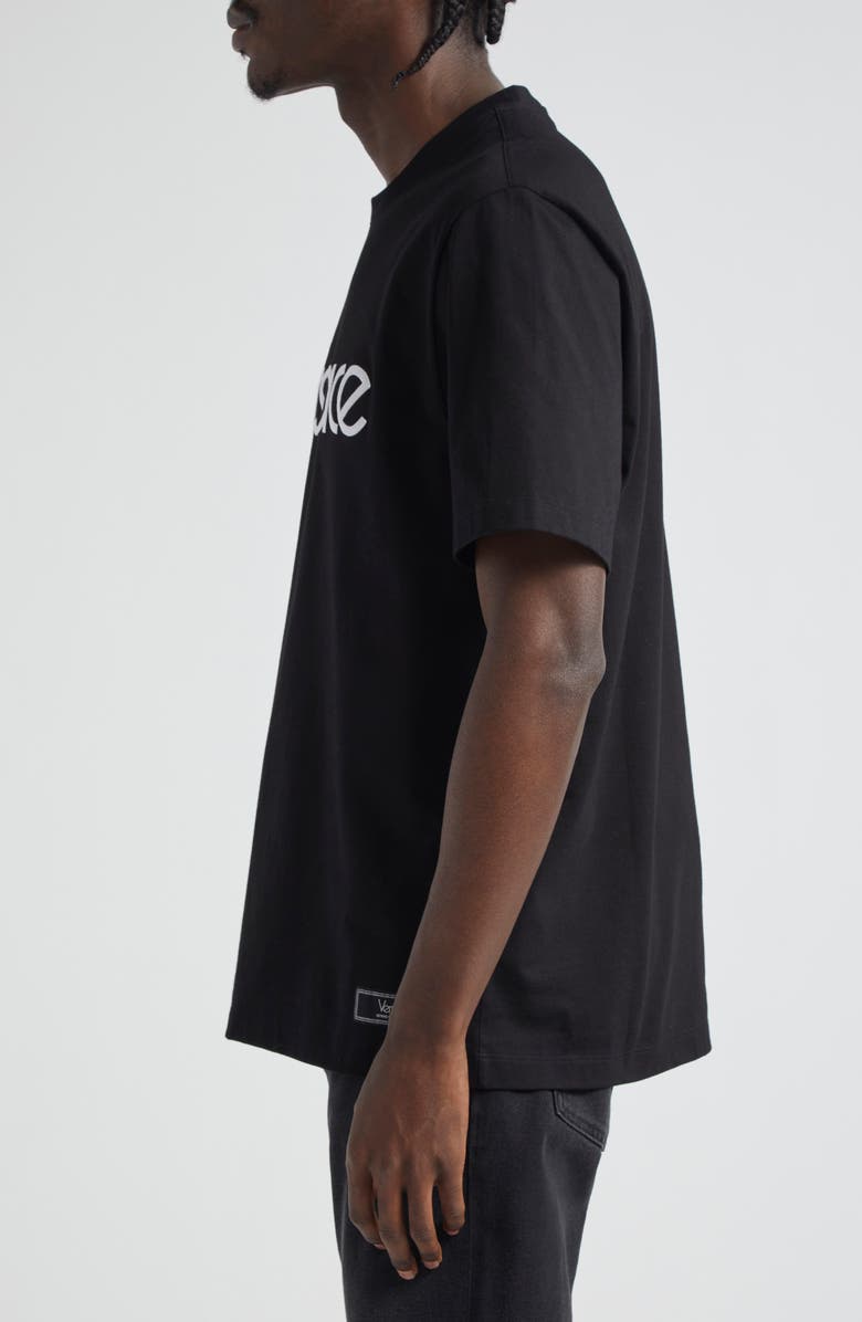 Versace 1978 Re-Edition Logo Embroidered Cotton Jersey T-Shirt ...