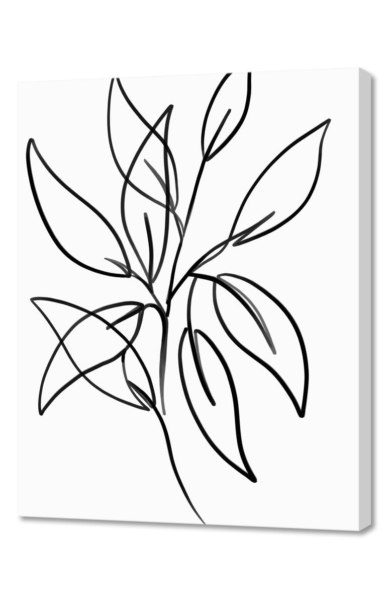 CURIOOS Leaves One Line Wall Art | Nordstromrack