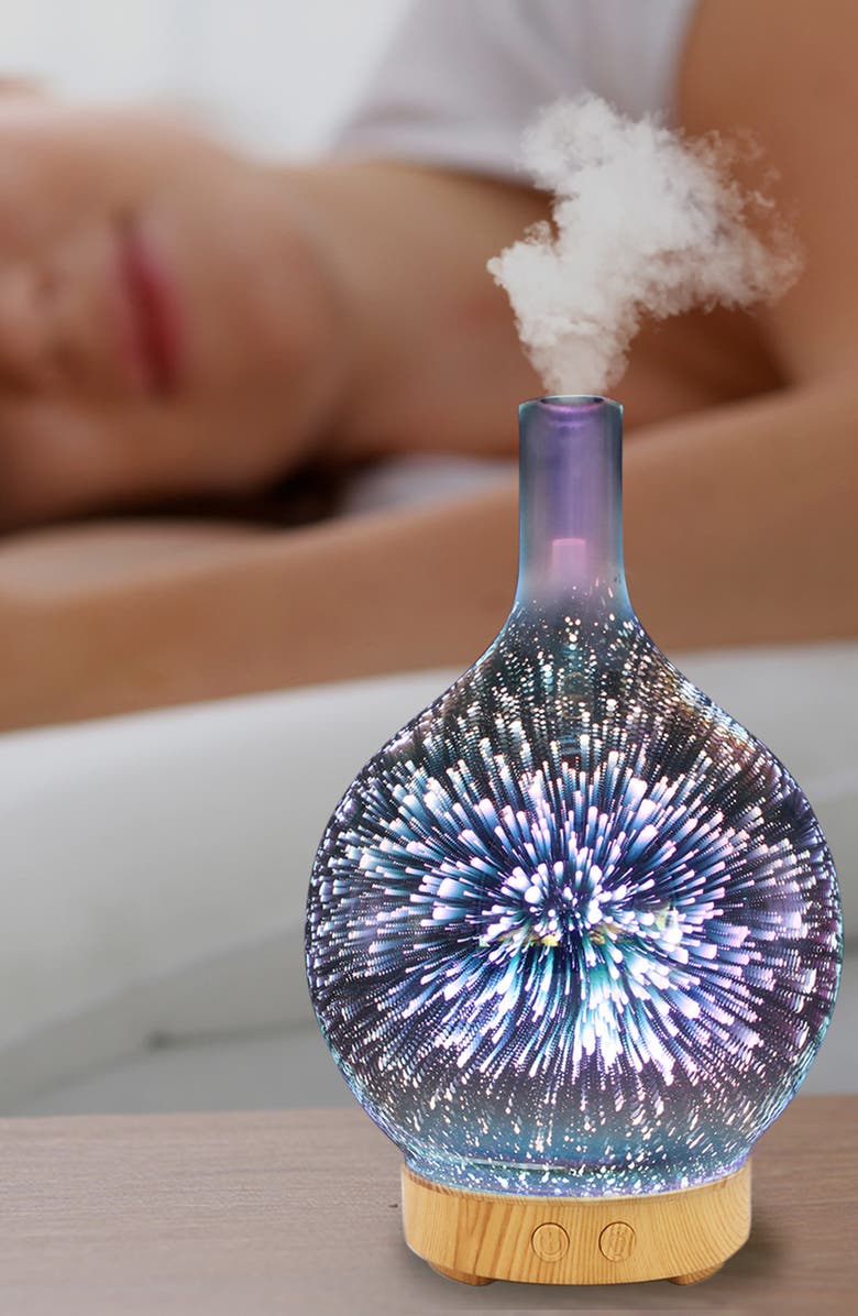 AMORE PARIS 3D Glass Changing Led Lights Aromatherapy Essential Oil ...