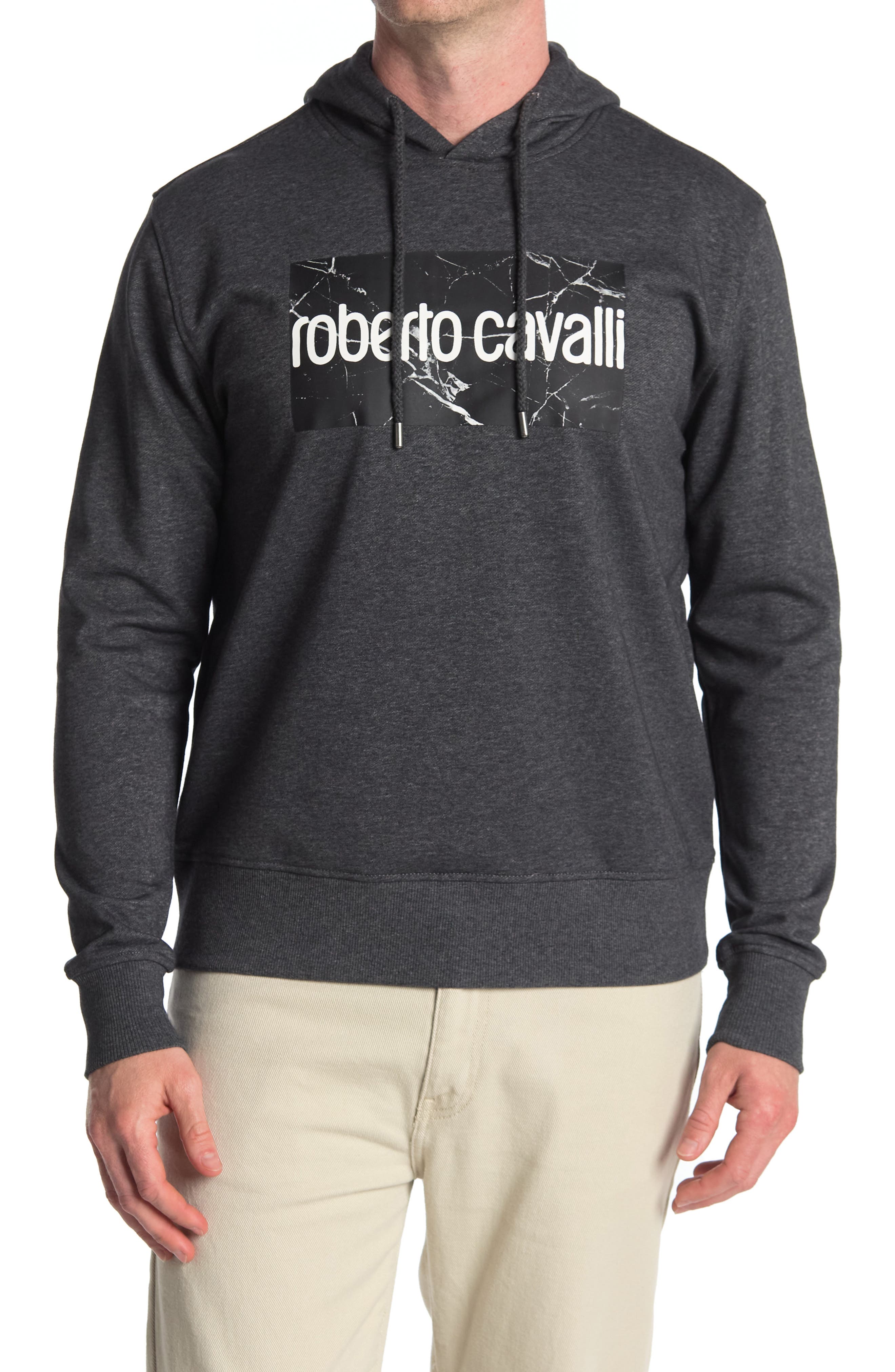 Roberto Cavalli Marble Pullover Hoodie | Nordstromrack