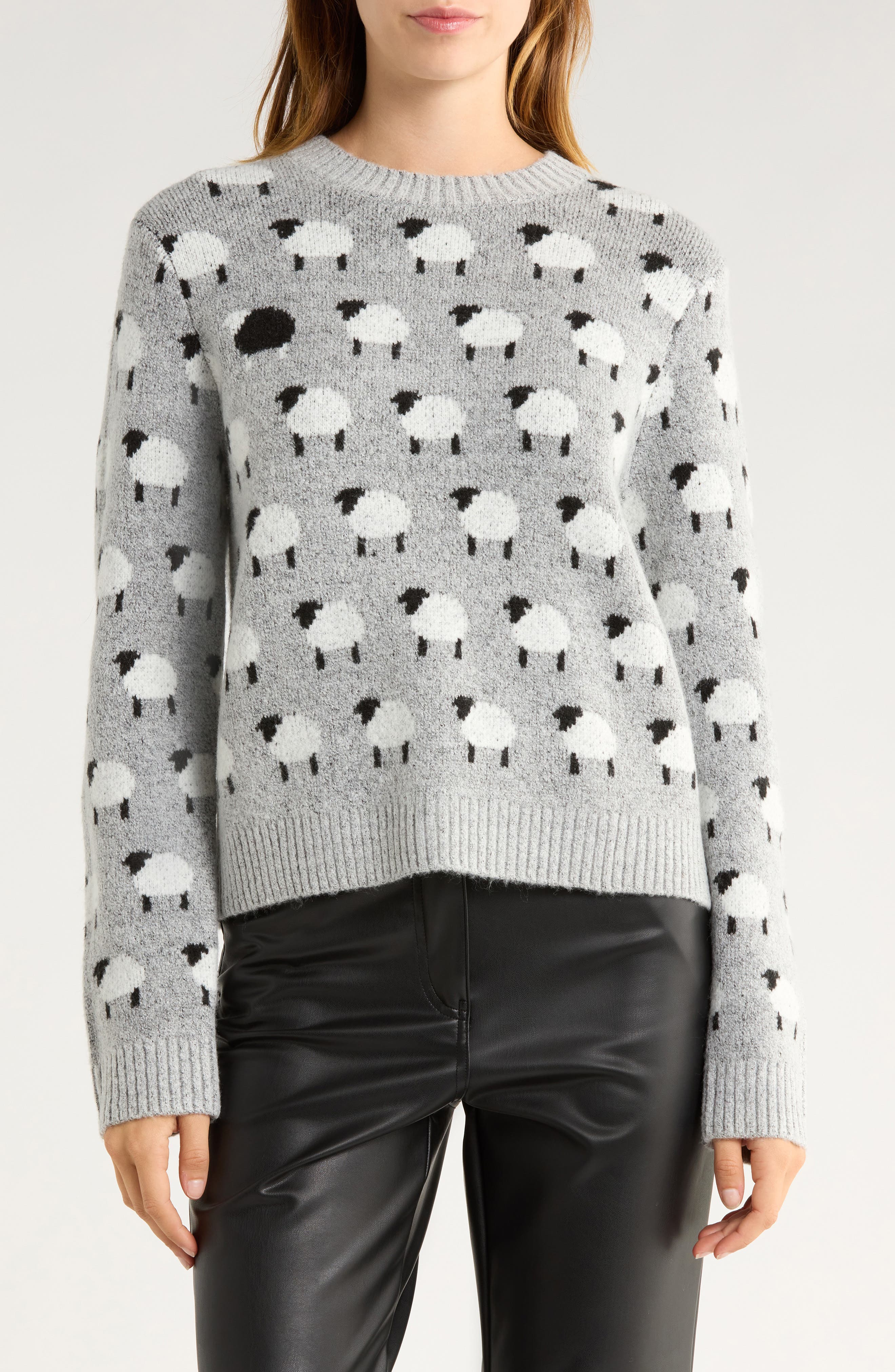 Vigoss Sheep Crewneck Sweater | Nordstromrack