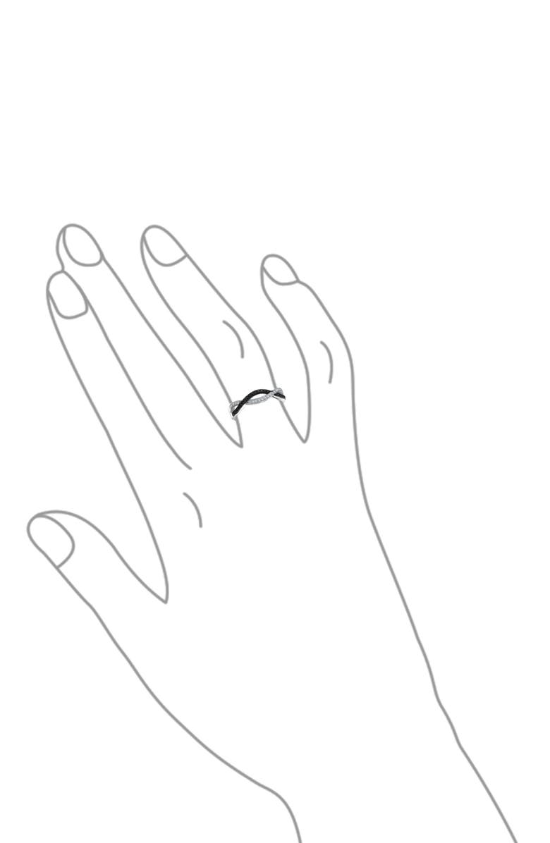 BLING JEWELRY Cubic Zirconia Twisted Love Knot Ring | Nordstromrack