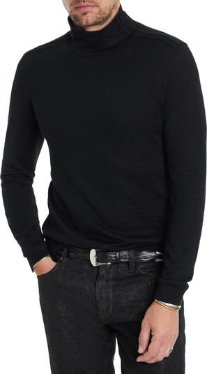 John Varvatos Alonte Alpaca & Silk Mock Neck Sweater | Nordstrom