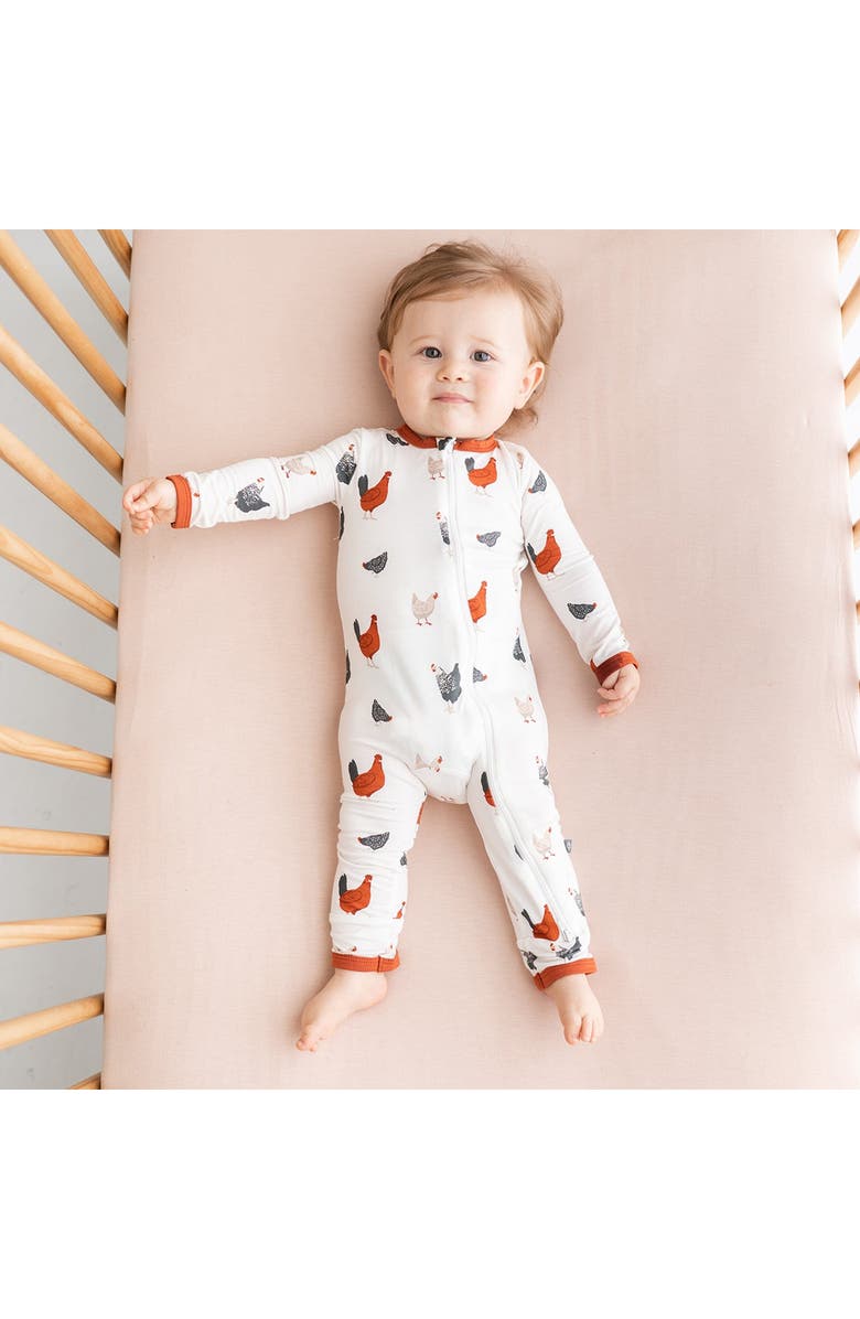 Kyte BABY Chick Zip-Up Romper | Nordstromrack