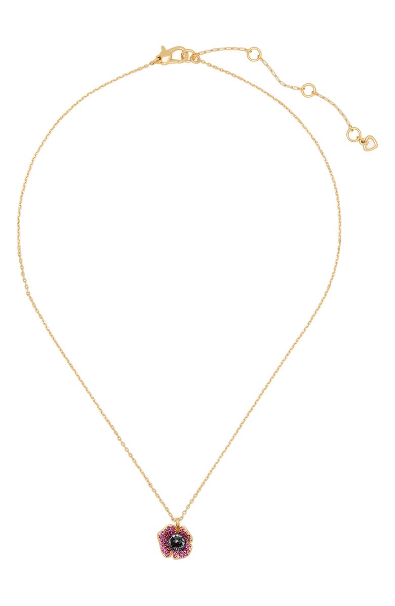 Kate Spade New York poppy power mini pendant necklace | Nordstrom