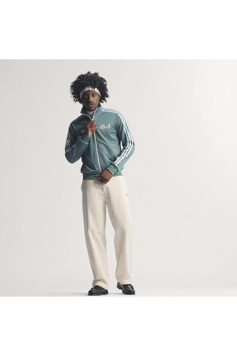 Men's adidas x Bob Marley Green Jamaica National Team Full-Zip Track ...