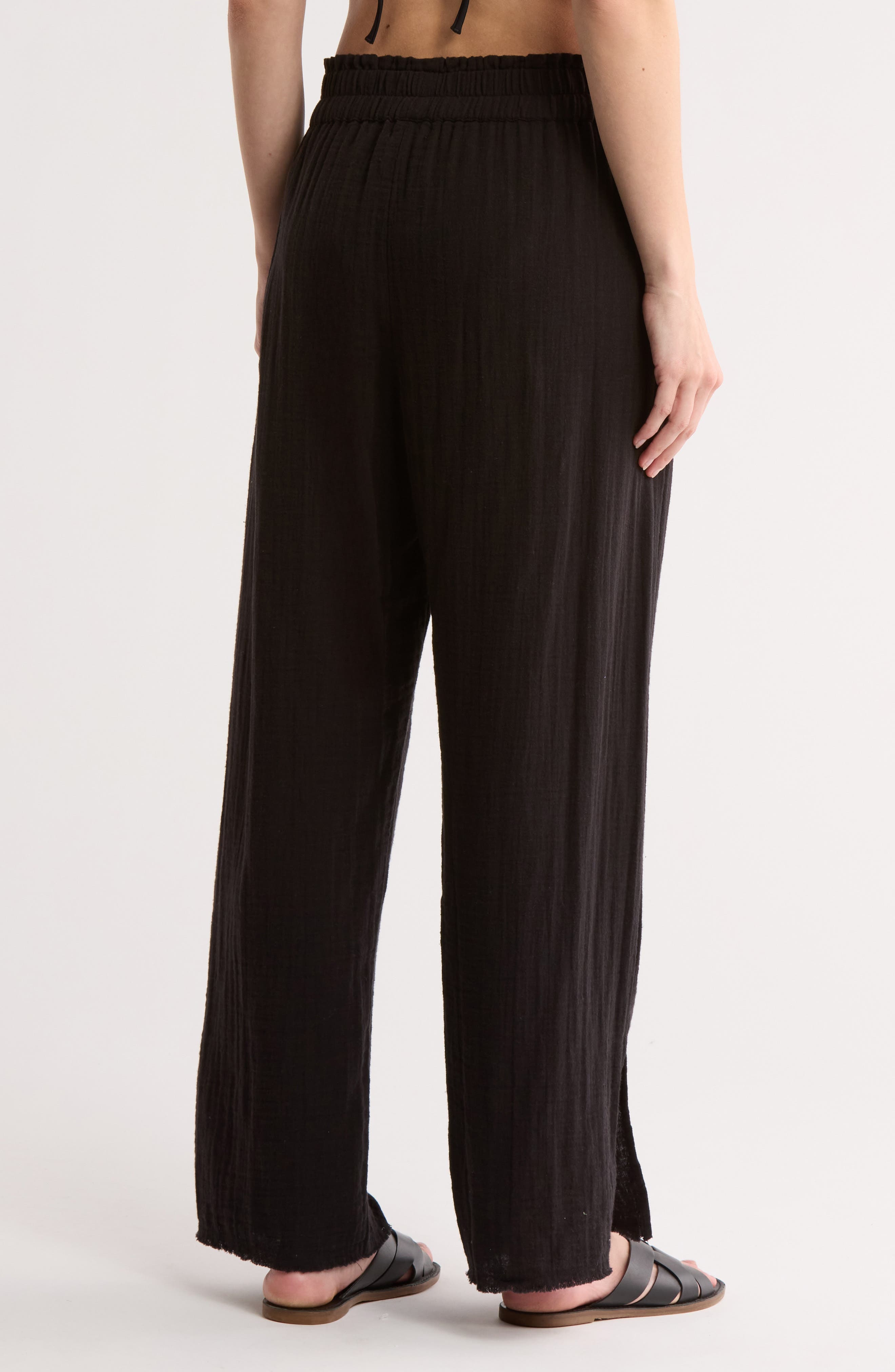 Elan Cotton Gauze Cover-Up Pants | Nordstromrack