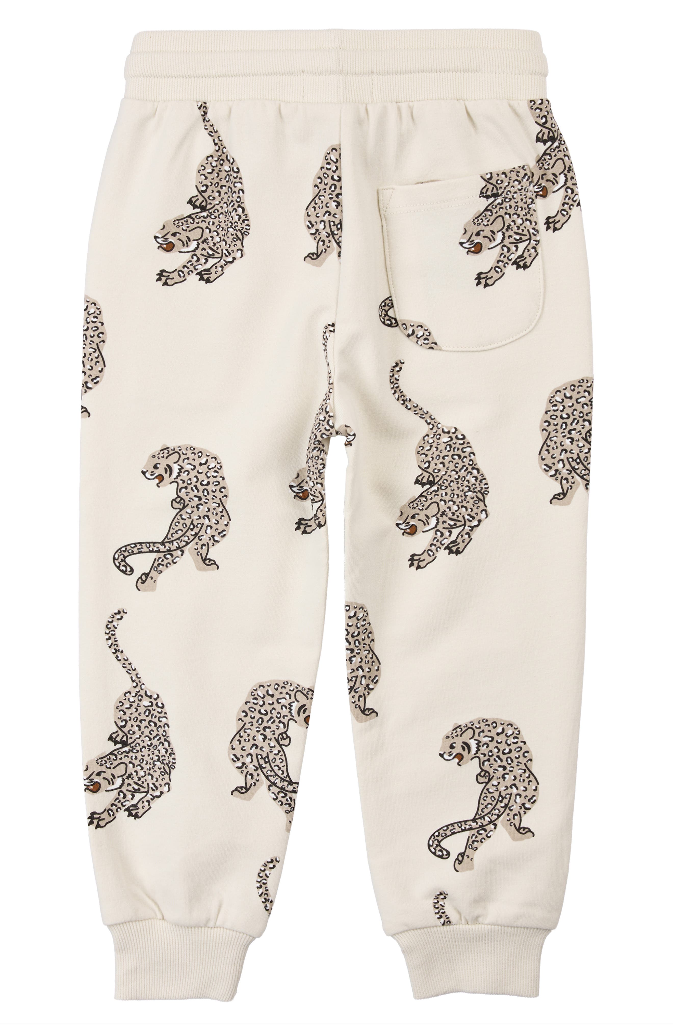 MILES THE LABEL Kids' Panther Print Cotton Joggers | Nordstrom