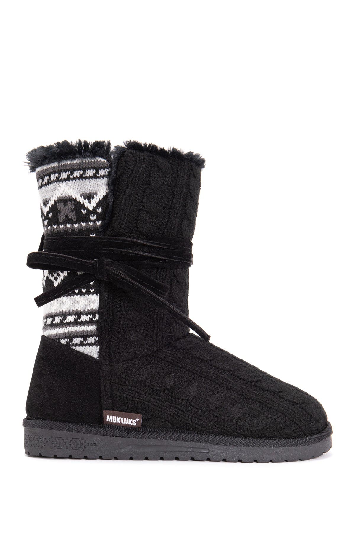 MUK LUKS Clementine Faux Fur Boot - Wide Width Available (Women ...