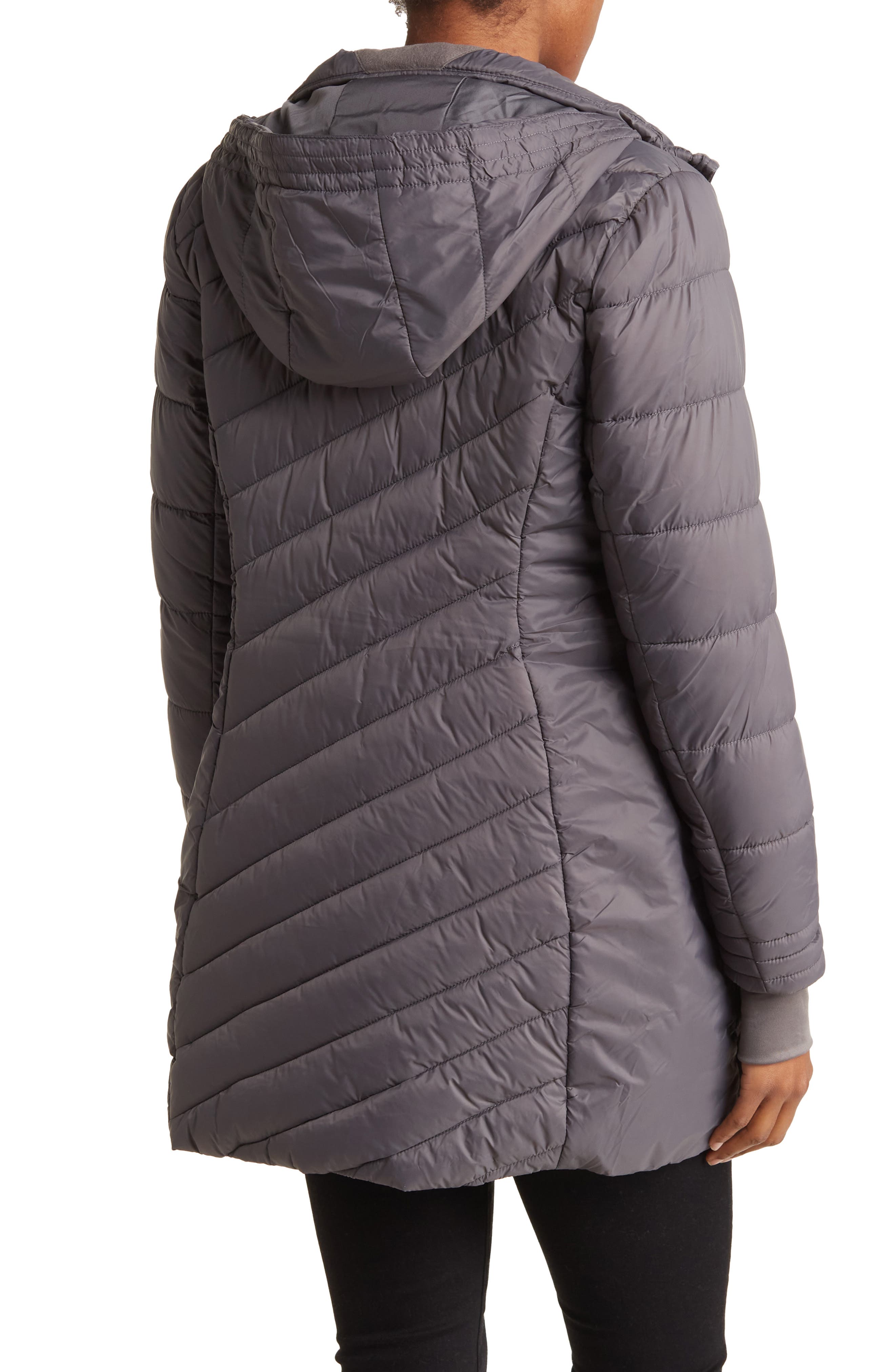 Spyder Boundless Hooded Long Puffer Jacket | Nordstromrack