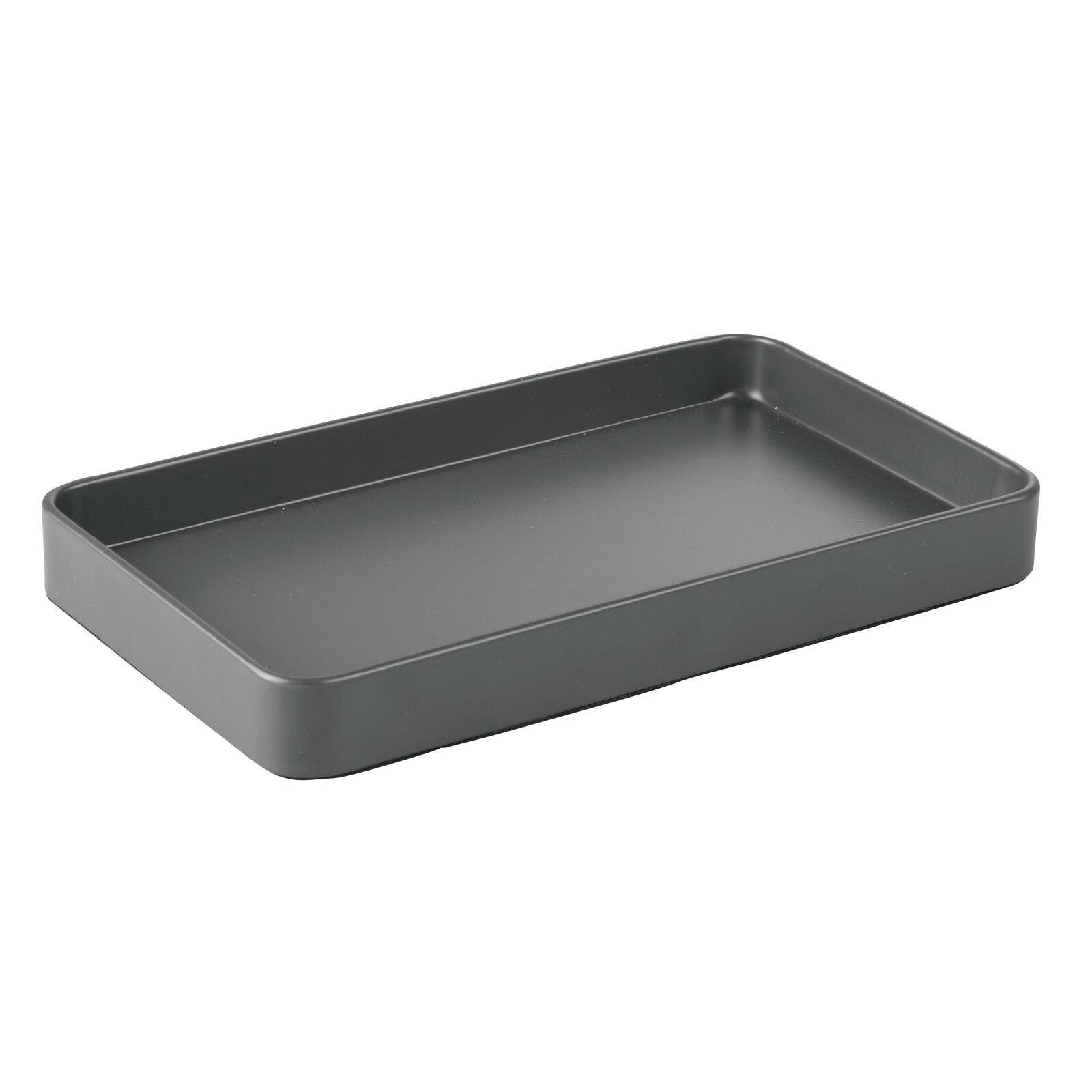 mDesign Metal Guest Hand Towel Paper Napkin Storage Tray Dispenser ...