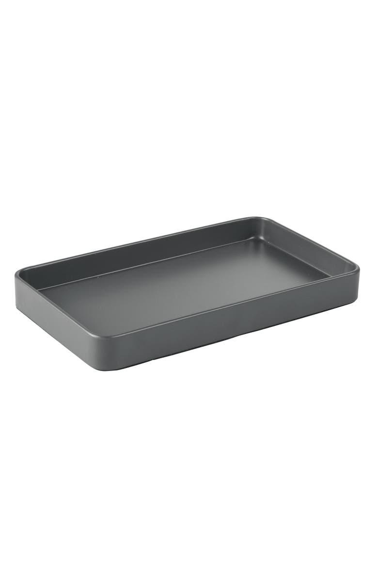 mDesign Metal Guest Hand Towel Paper Napkin Storage Tray Dispenser ...