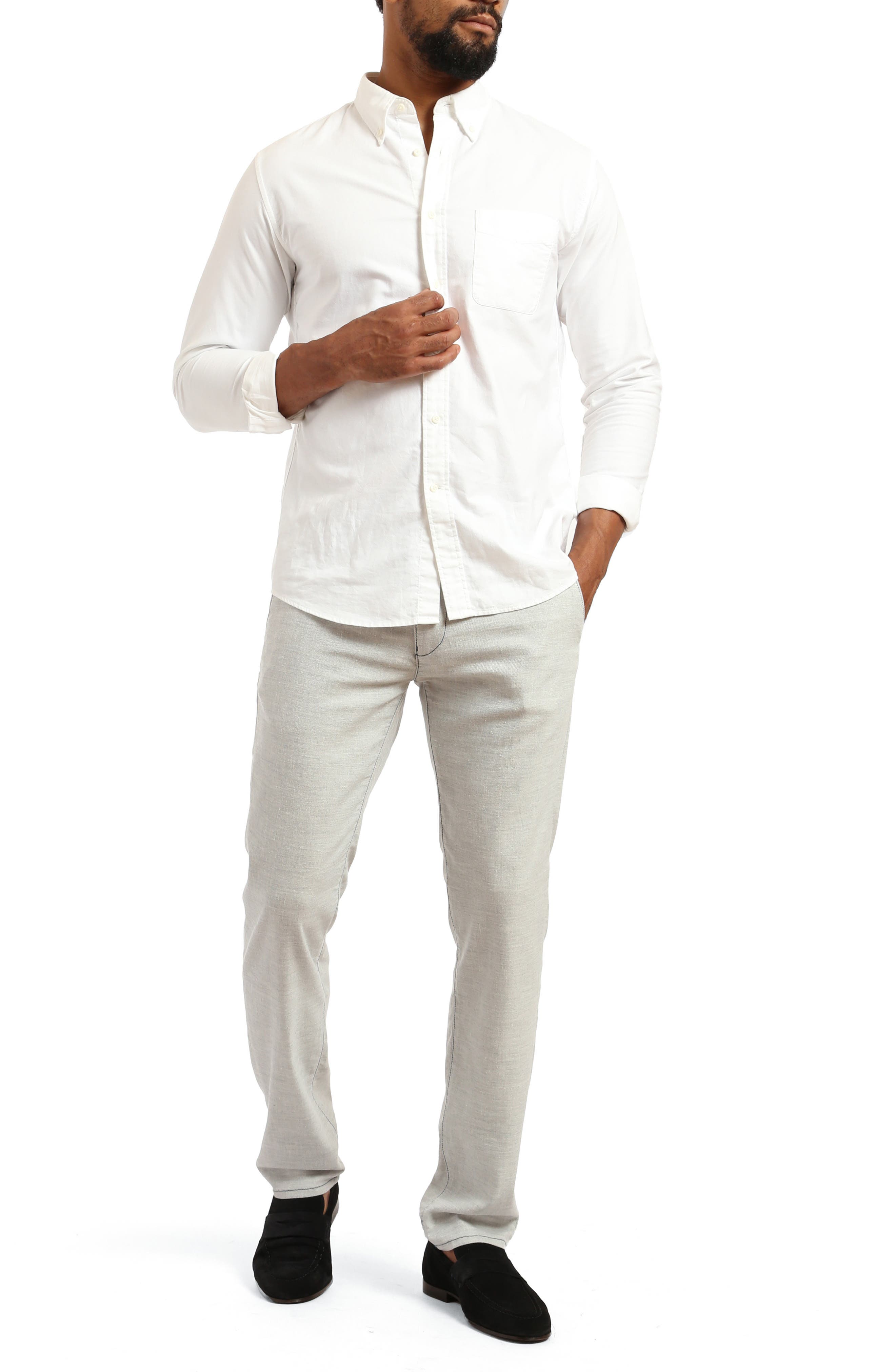 34 Heritage Charisma Straight Leg Cross Twill Pants | Nordstromrack