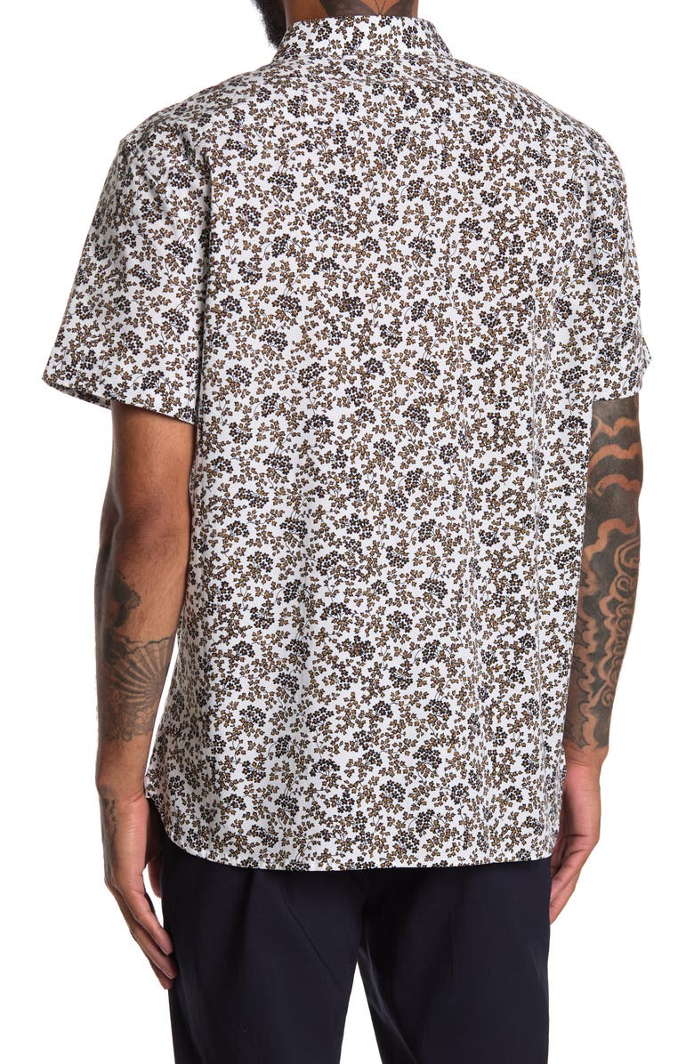 Perry Ellis Printed Stretch Fit Shirt | Nordstromrack
