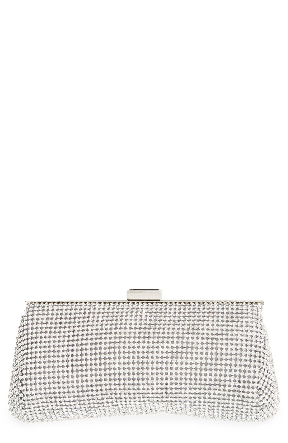 Glint Crystal Mesh Clutch | Nordstrom