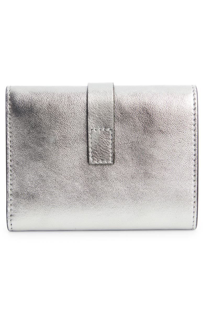 Acne Studios Musubi Metallic Trifold Wallet | Nordstromrack