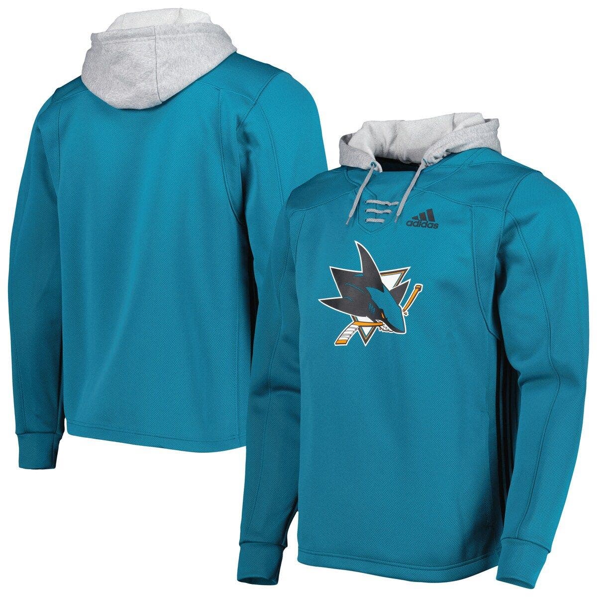 adidas Men's adidas Teal San Jose Sharks Skate Lace Primeblue Team ...