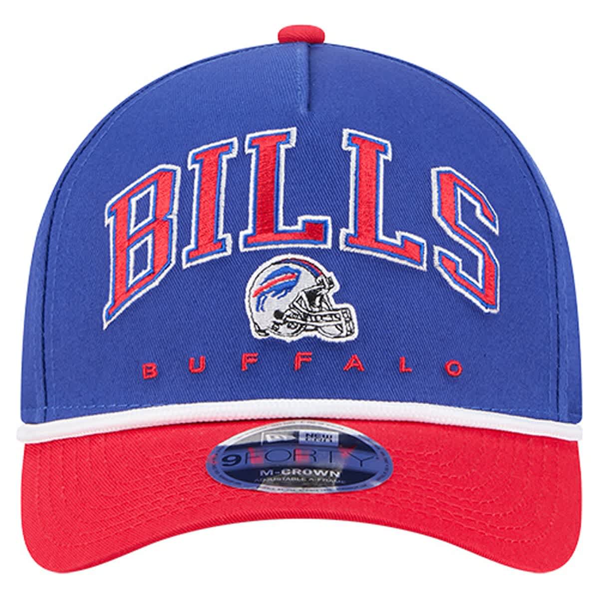 New Era Men's New Era Royal Buffalo Bills Arch COOLERA 9FORTY A-Frame M ...