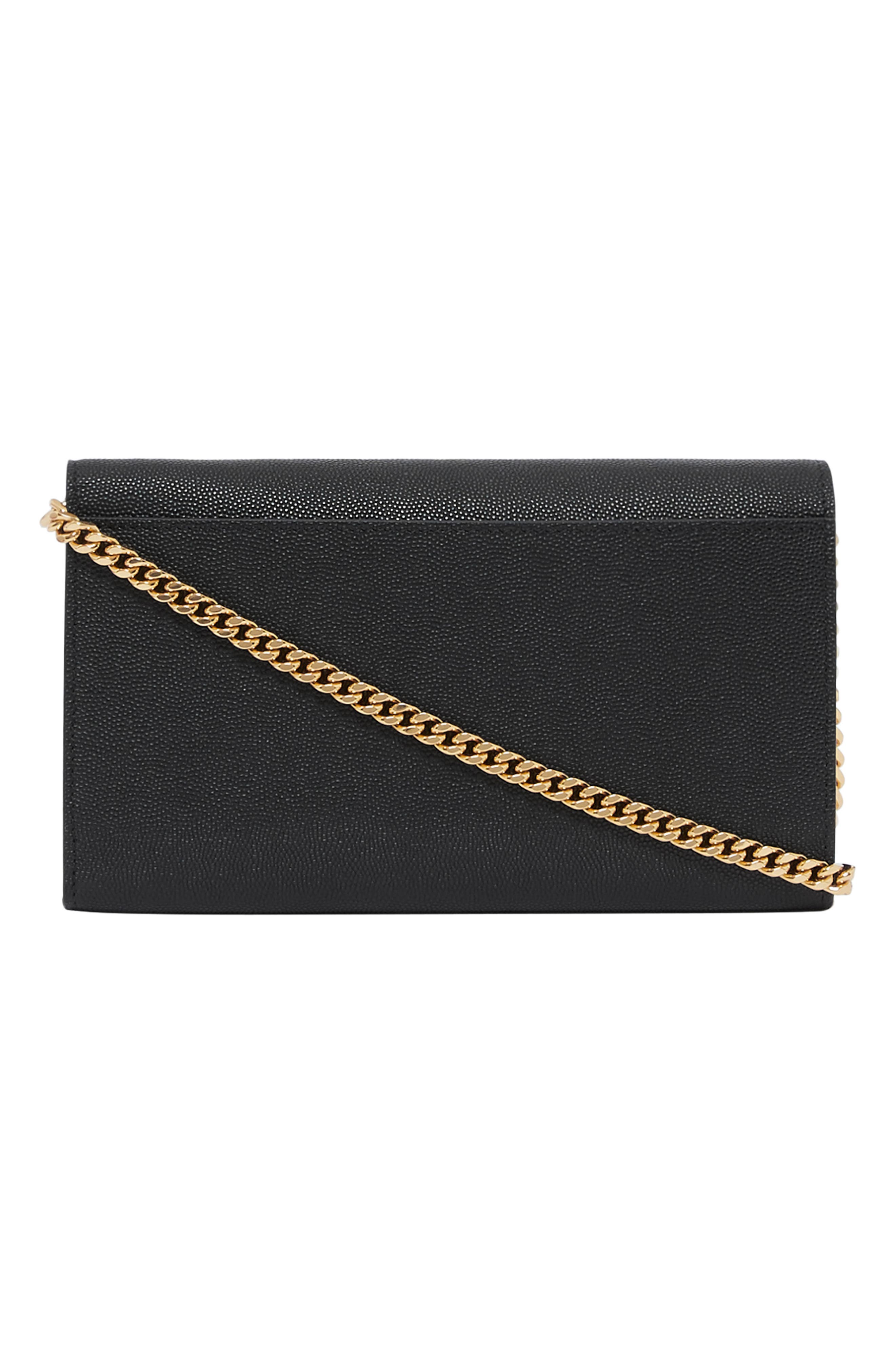 Burberry Monogram Motif Leather Wallet with Detachable Strap | Nordstrom