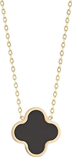 GABI RIELLE Clover Pendant Necklace | Nordstromrack