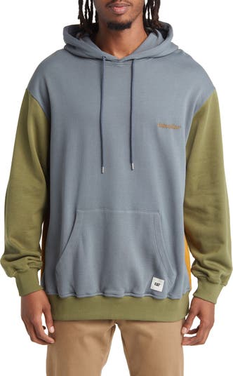 CAT WWR Colorblock Logo Embroidered Hoodie | Nordstromrack