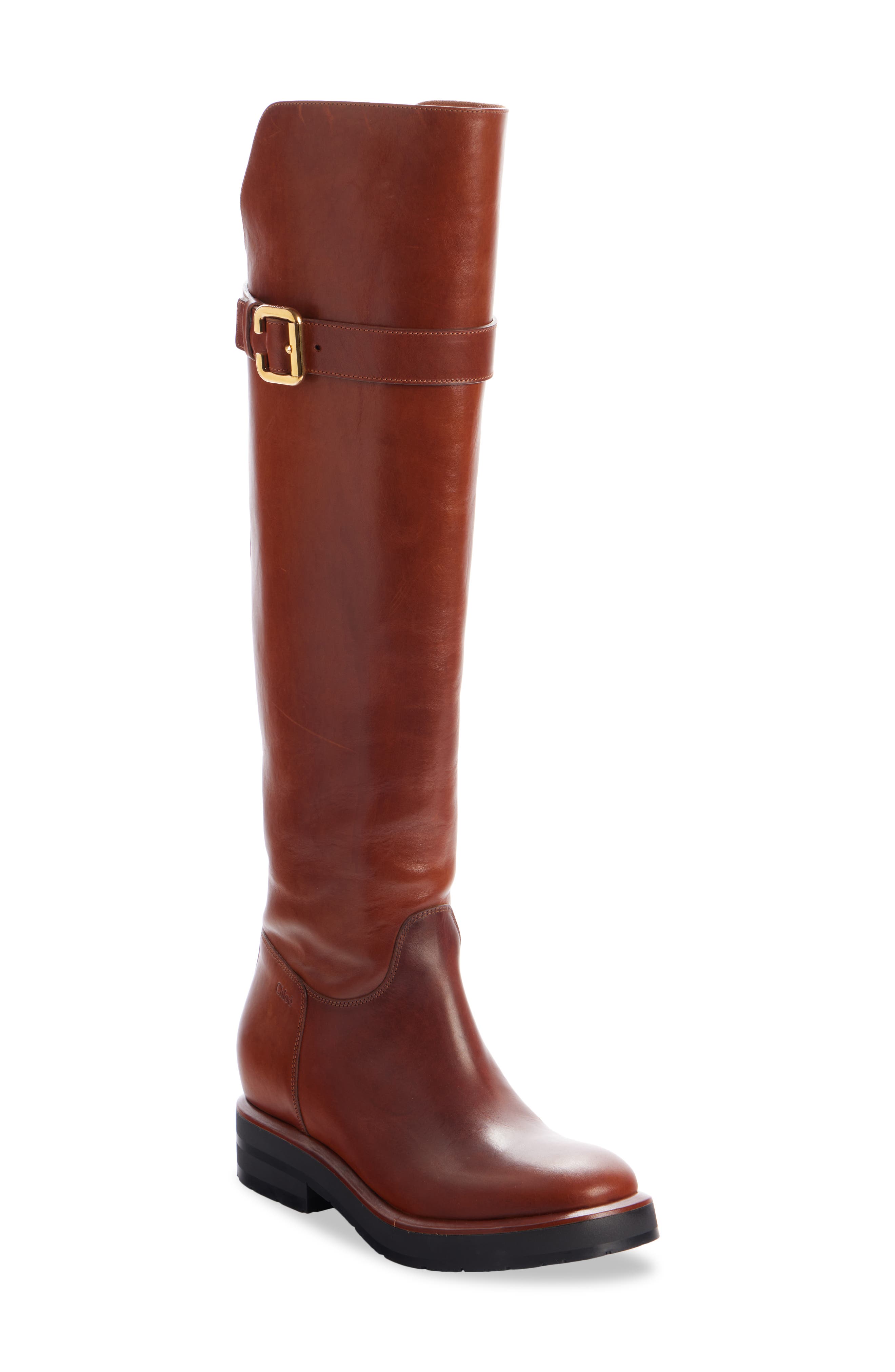 Chloé Coddington Knee High Boot (Women) | Nordstromrack